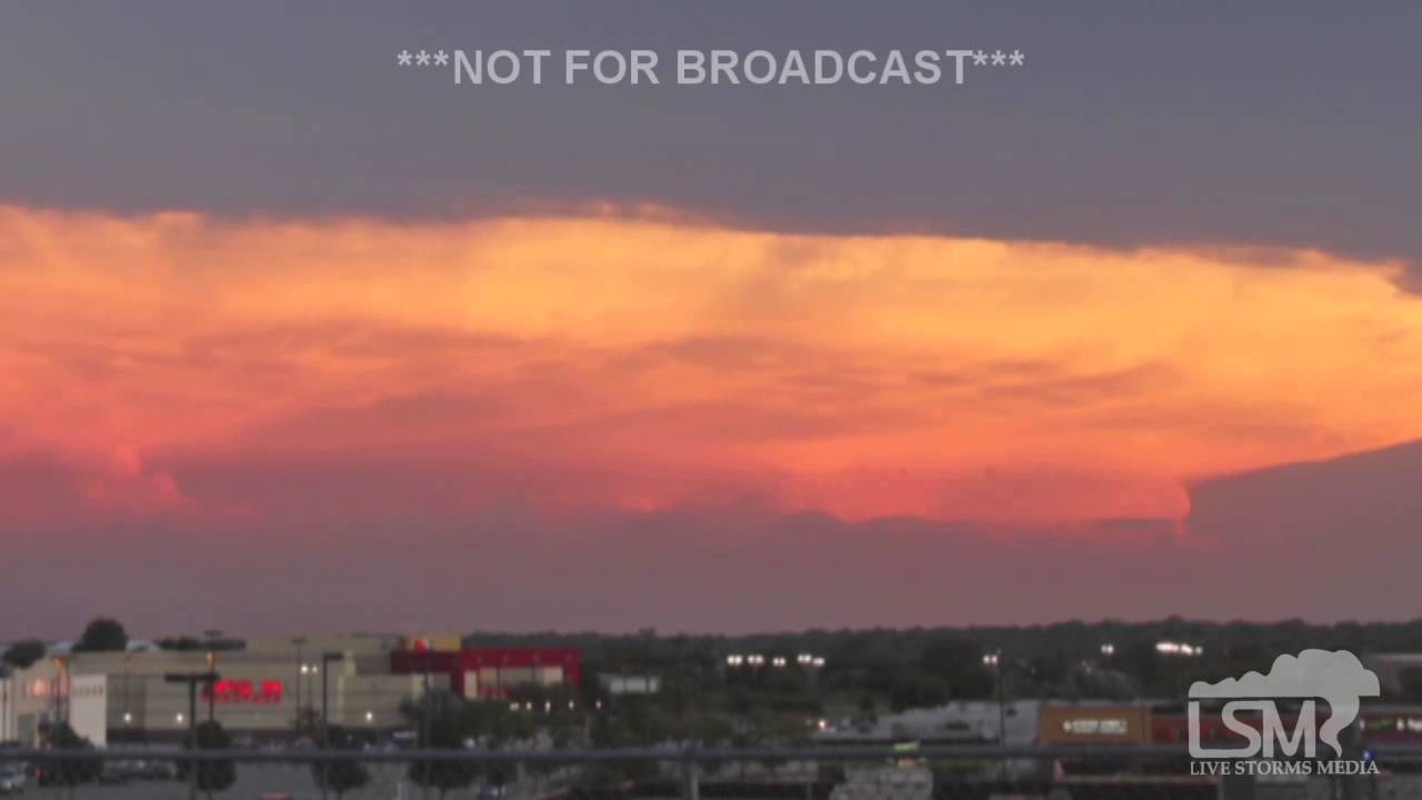 9-17-15 Omaha, NE View North Kansas Storms