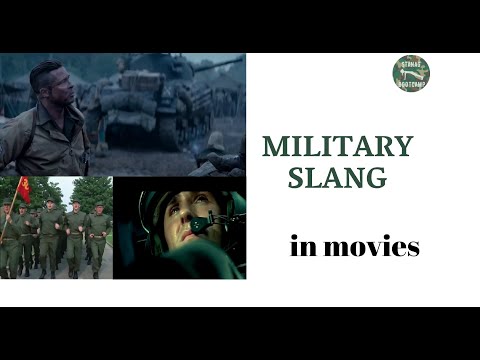 MILITARY SLANG in military movies