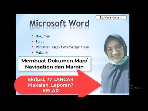 Cara Membuat Dokumen Map dan Margin pada Word
