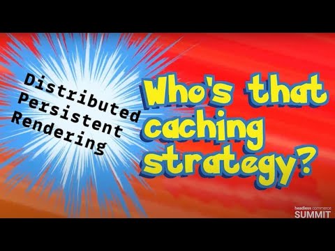 Distributed Persistent Rendering for Large E-commerce Sites, Cassidy Williams