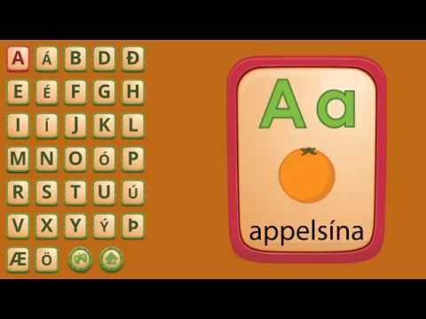 Lærum stafina - app fyrir iPhone og iPad