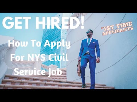 How To Apply For New York State Civil Service Jobs & Positions EASY!