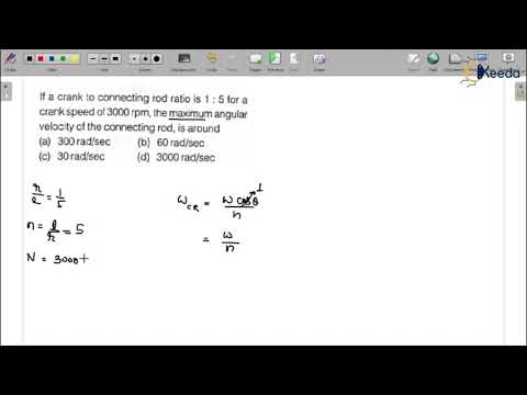 N2: Connecting Rod Velocity and Acceleration - Kinematic and Dynamics Analysis of Slider Crank ...