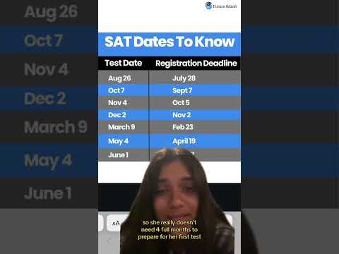 SAT Dates Parents & Students Should Know #sat #thesat #digitalsat2024 #sat2023 #digitalsat