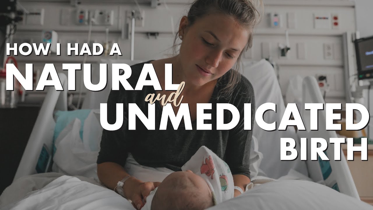 How I Had a NATURAL and UNMEDICATED Birth | Positive Birth Story