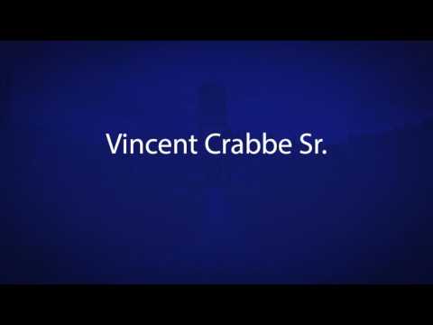How to pronounce Vincent Crabbe Sr. [ Harry potter characters]