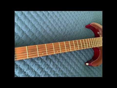 Gloss Transparent Red US Masters Vector w/ Tremolo & HS Case | Reverb