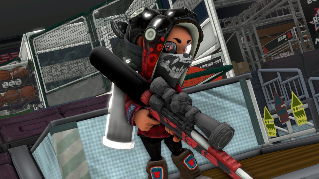 [Splatoon SFM] Shooting animation test