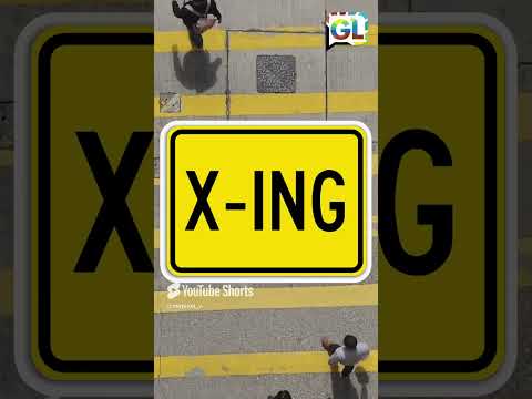 🚸 ꈨ Sabias que significa la palabra “XING” 🚸🛣 🚶 #shorts #newyork