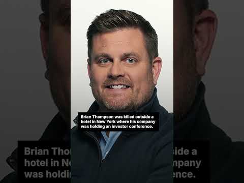 Manhunt under way after US health care executive shot dead in New York
