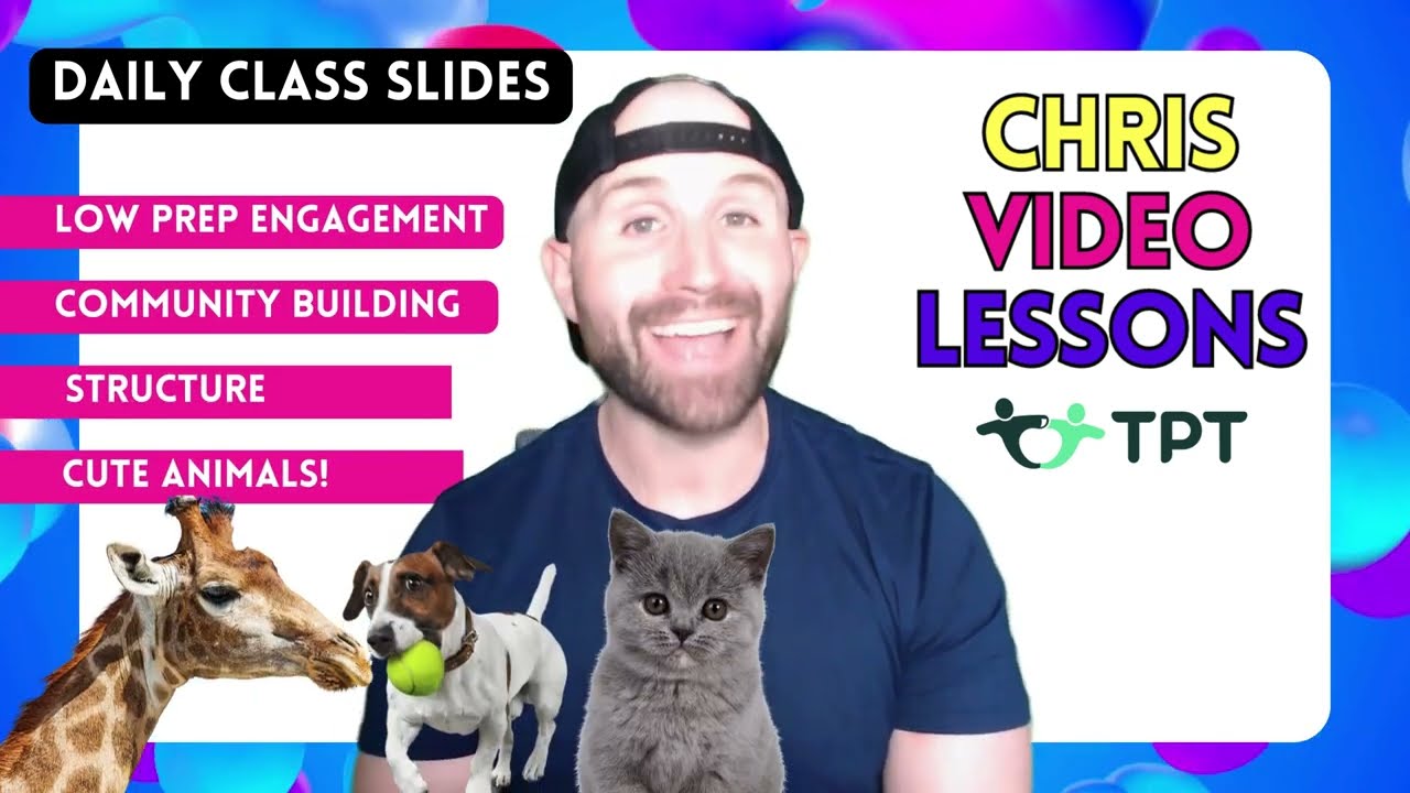 Daily Class Slides for the WHOLE YEAR | Editable Powerpoint and Google Slides