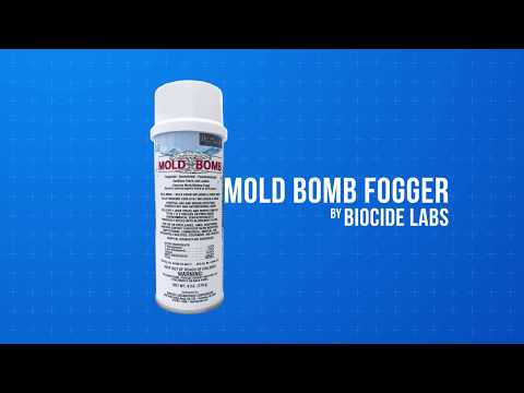Easy to Use Mold Bomb Fogger, Click, Spray and Walk Away!