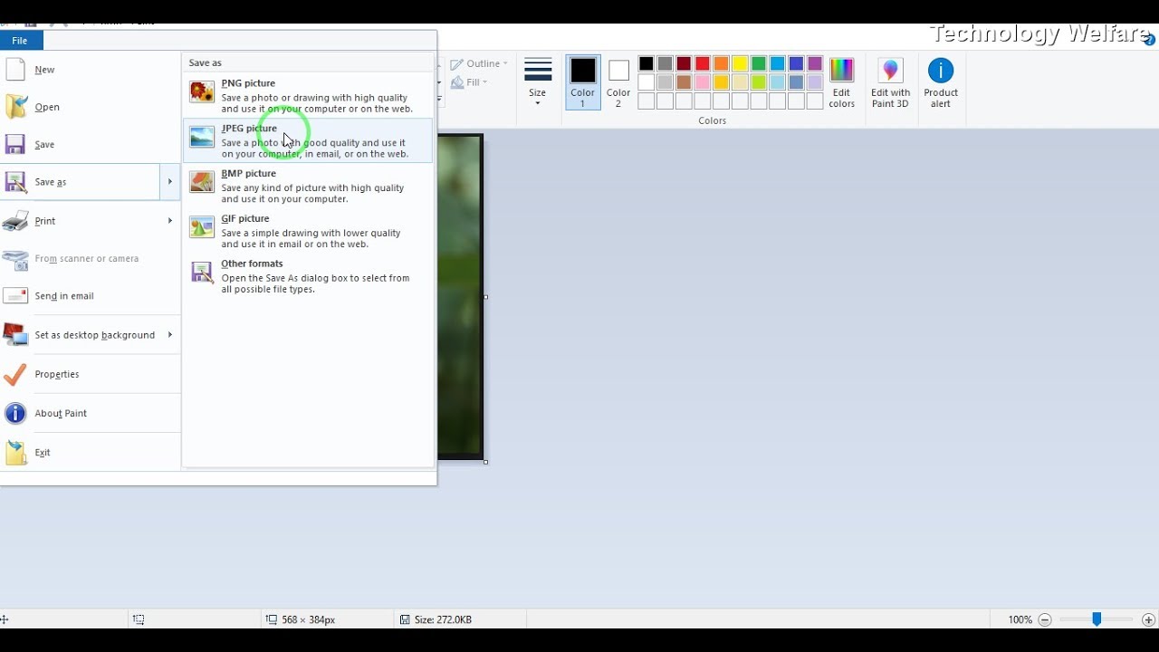 How To Convert A Photo To JPEG Format 2019