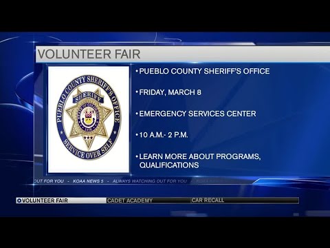 Ready to volunteer? The Pueblo County Sheriff's Office wants you