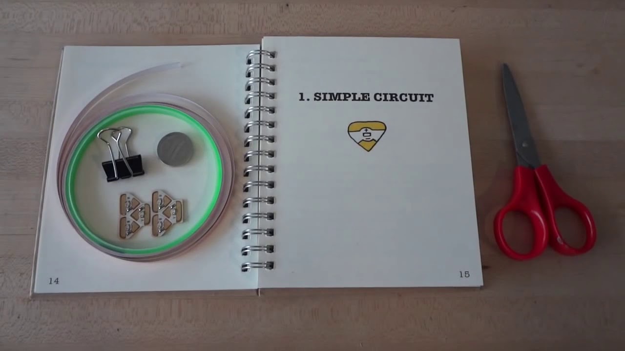 Circuit Sticker Sketchbook - Chapter 1 (Simple Circuit)