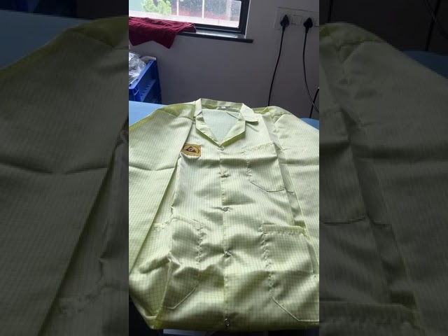 Esd Apron - Unisex Esd Apron Yellow Small Service Provider from Pune