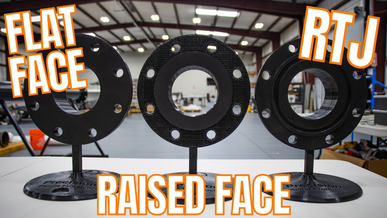 Three Most Common Flange Faces | FLAT, RAISED, RTJ