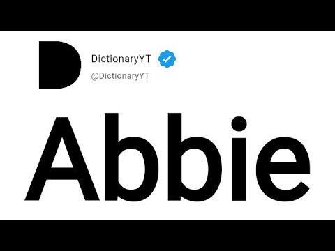 Abbie Meaning in English