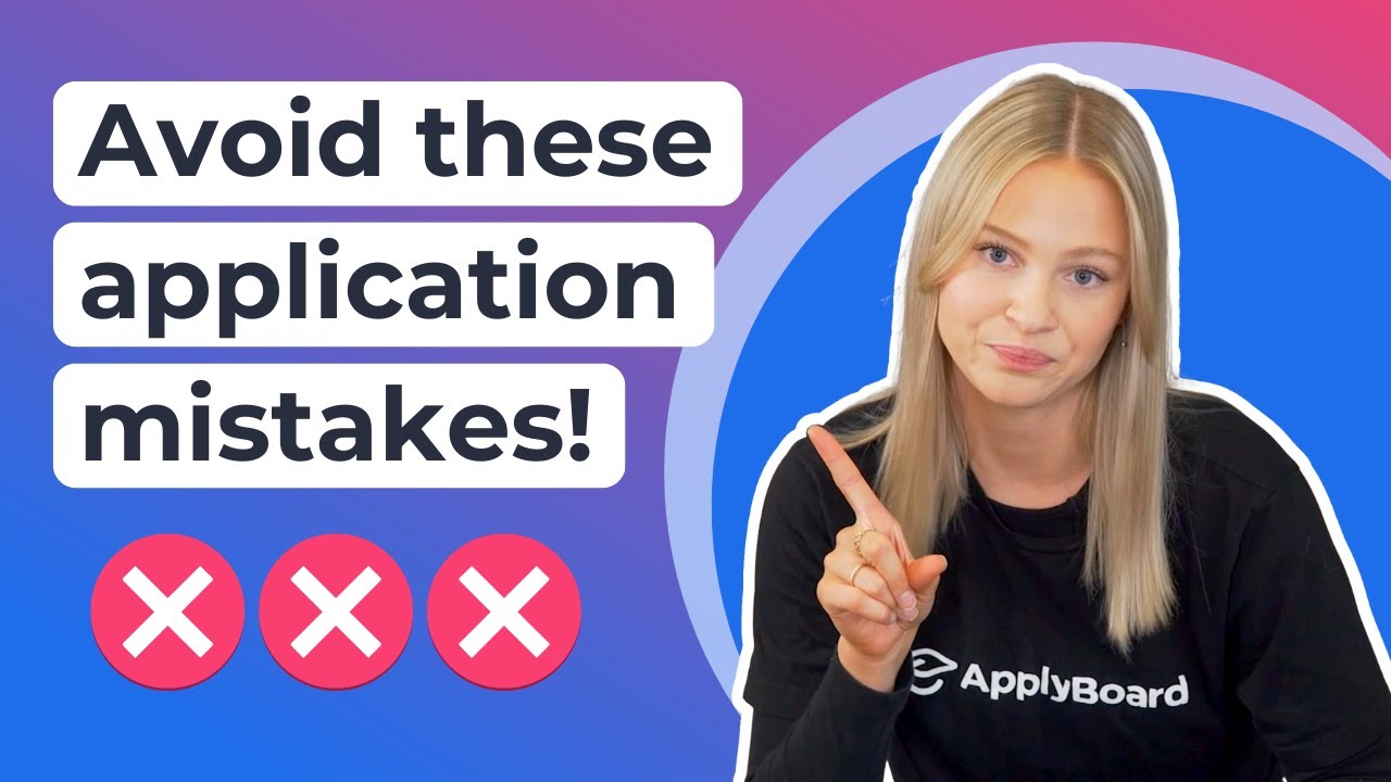 Mistakes to avoid on your study abroad application ✈️
