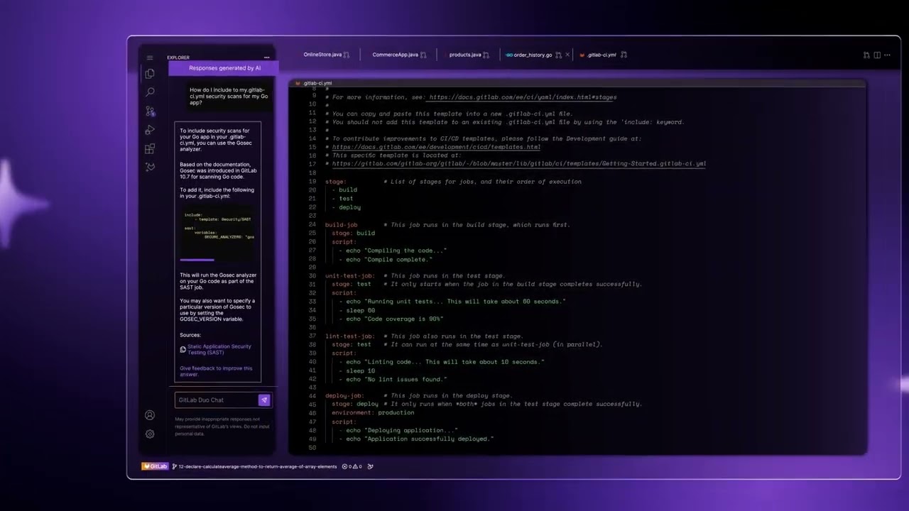 GitLab Duo: Your end-to-end AI partner for faster software development