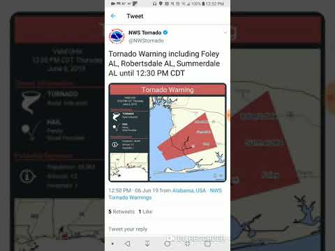 Foley, Alabama Tornado June 6th, 2019