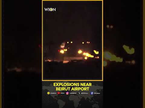 Israel-Lebanon: Huge Explosions Near Beirut Airport Minutes After Aircraft Landing | WION Shorts