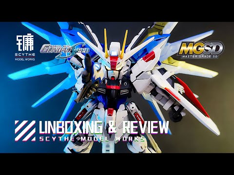 First MGSD from @BANDAISPIRITS! MGSD Freedom Gundam UNBOXING & REVIEW | Build | Lore | Tips