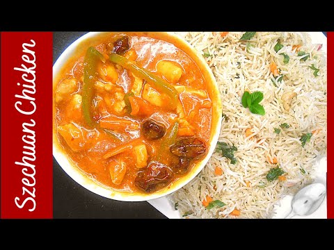 How to make Szechuan Chicken | Szechuan Chicken recipe | Flavors with Amina