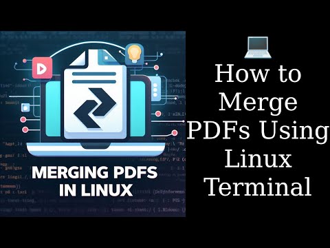 💻 How to Merge PDFs Using Linux Terminal