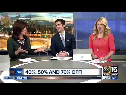 Get designer clothes for 40, 50 and 70 percent off!