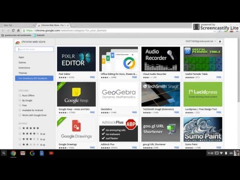 Installing Learning Ally Chrome app