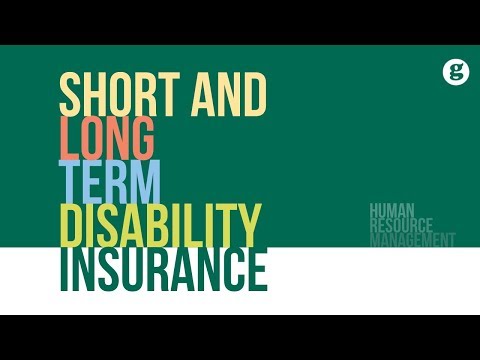 Short and Long Term Disability Insurance
