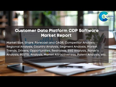 Customer Data Platform CDP Software Market Report 2024 | Forecast, Market Size & Growth