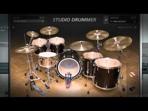 Native Instruments Studio Drummer – Synthtopia