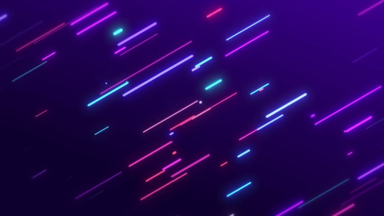 Easy Worship Background - Neon Multicolor