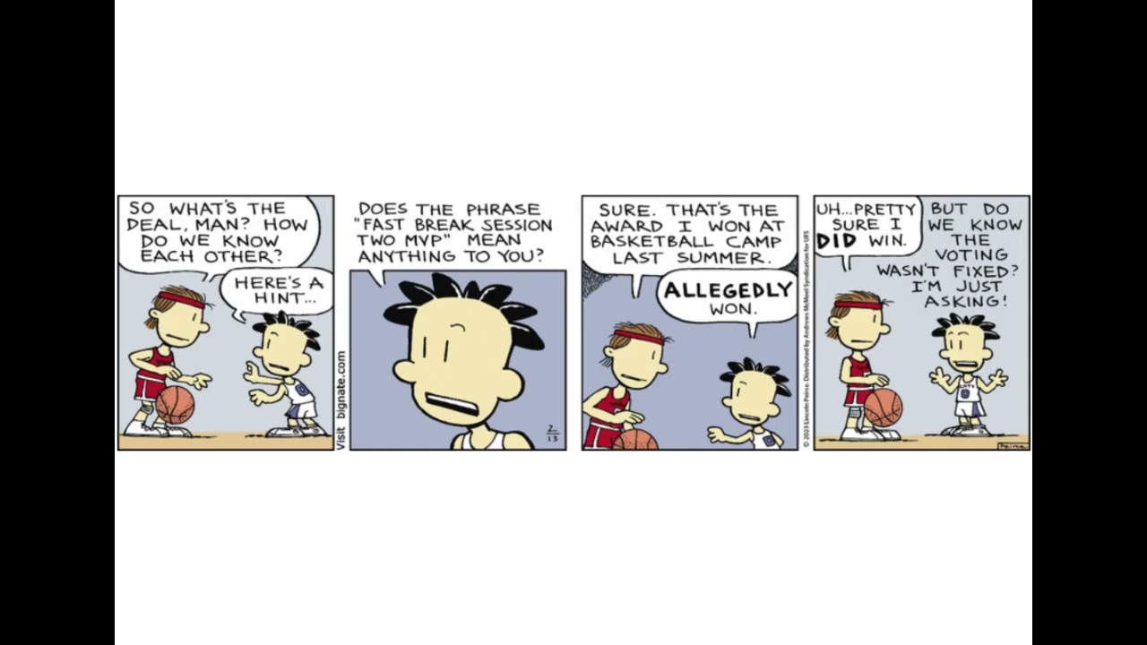 Big Nate Comic strip February 13, 2023