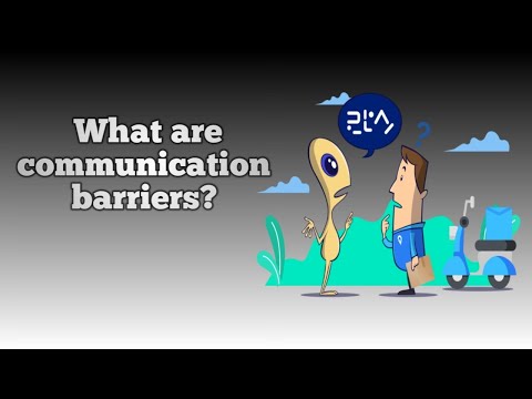 What are communication barriers| Different types of communication barriers