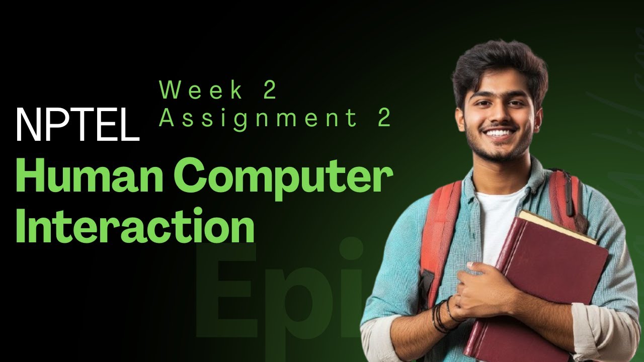 NPTEL Human Computer interaction 📚 (In english) ASSIGNMENT 2 ANSWERS | Week 2 | JAN 2026#nptel2026