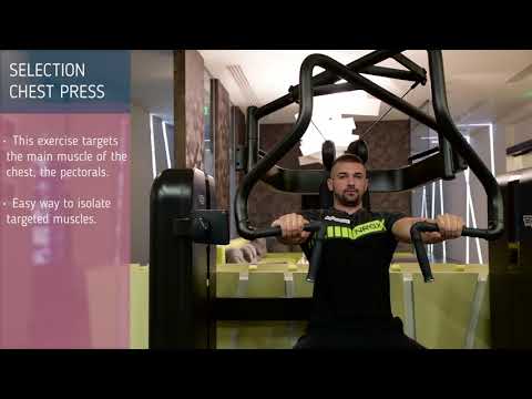 Discover the Chest Press machine at The Capital Fitness Center
