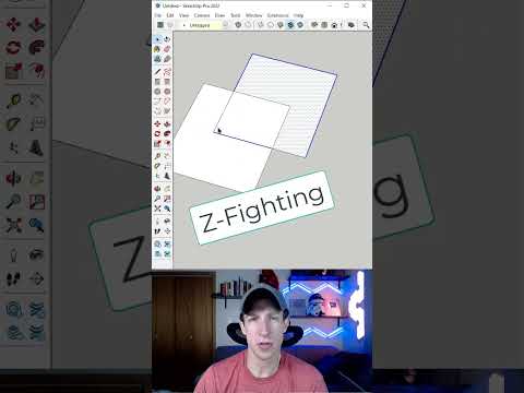 How to Get Rid of Flashing Faces in SketchUp (Z-Fighting Tutorial)