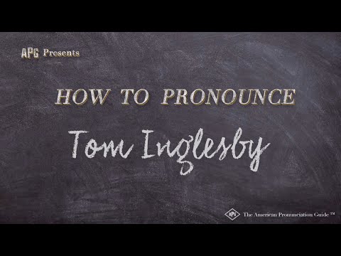 How to Pronounce Tom Inglesby (Real Life Examples!)