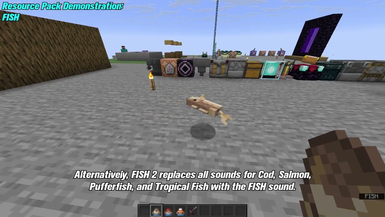 FISH | Minecraft Java Resource Pack