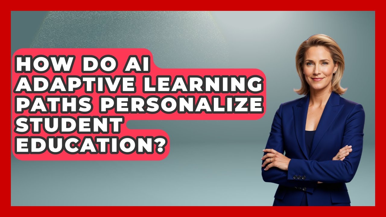 How Do AI Adaptive Learning Paths Personalize Student Education? | Safe AI for The Classroom News