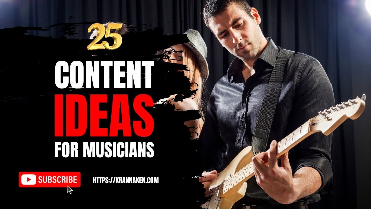 25 Content Marketing Ideas For Musicians