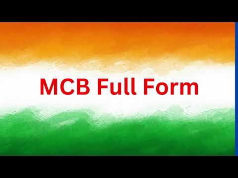 MCB Full Form