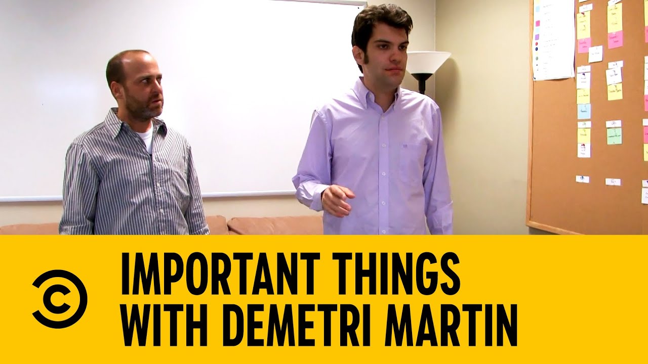 The Most Awkward Interview Ever | Important Things With Demetri Martin