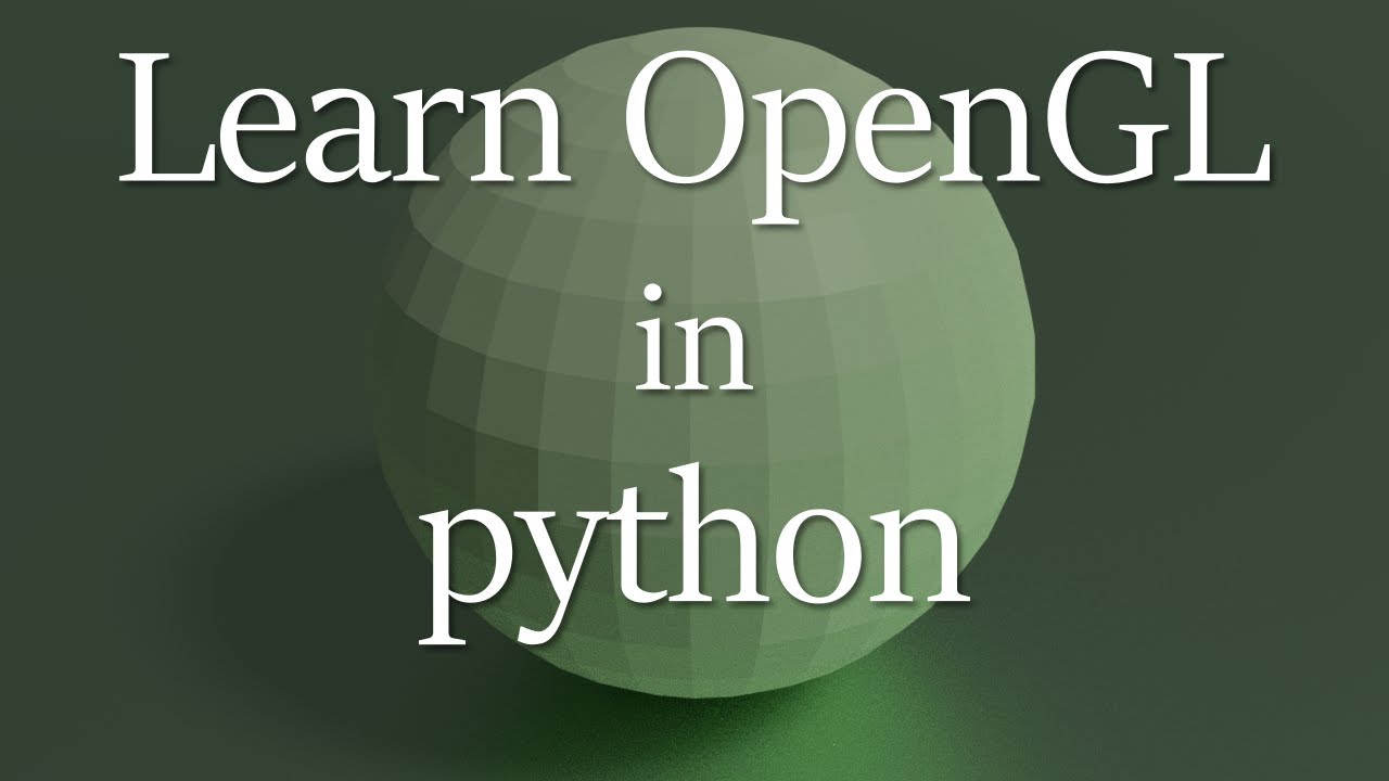 OpenGL in python e20 - instancing