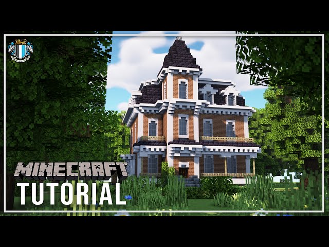 Springfield House, Second Empire Victorian Mansion Minecraft Map