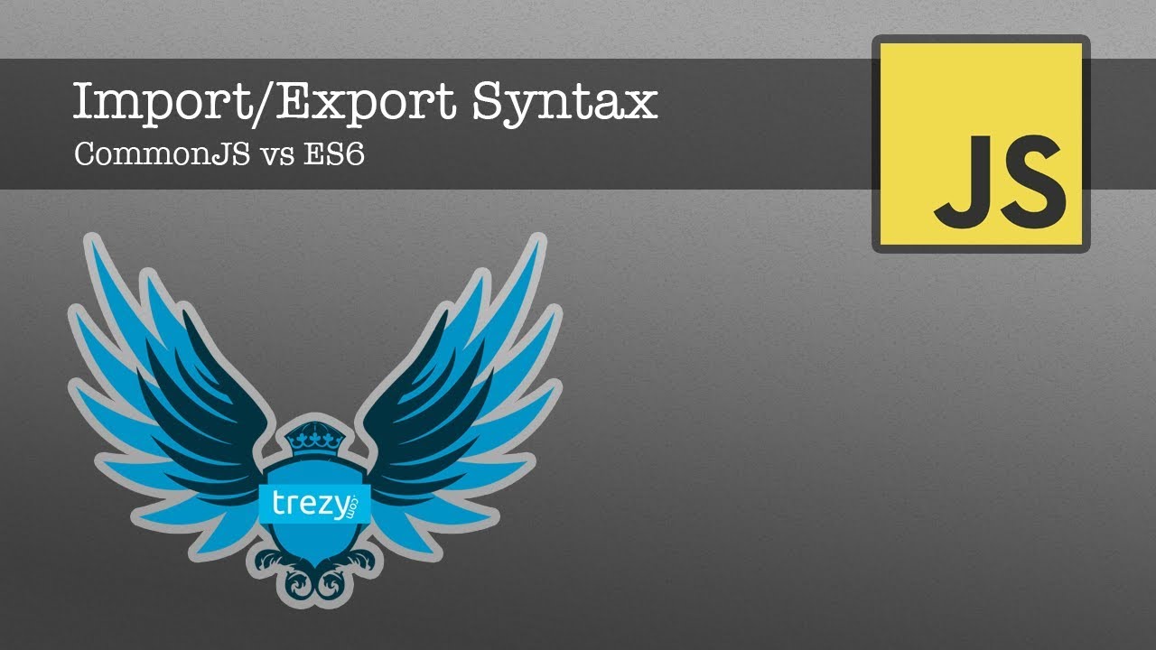 Episode 06 | Javascript Fundamentals: Import/Export Syntax