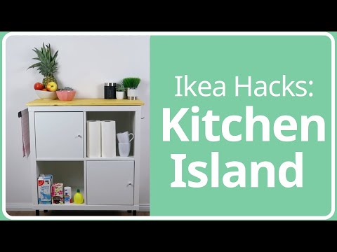DIY IKEA Hack | How to Make a Kallax Kitchen Island [7 Easy Steps] | homify